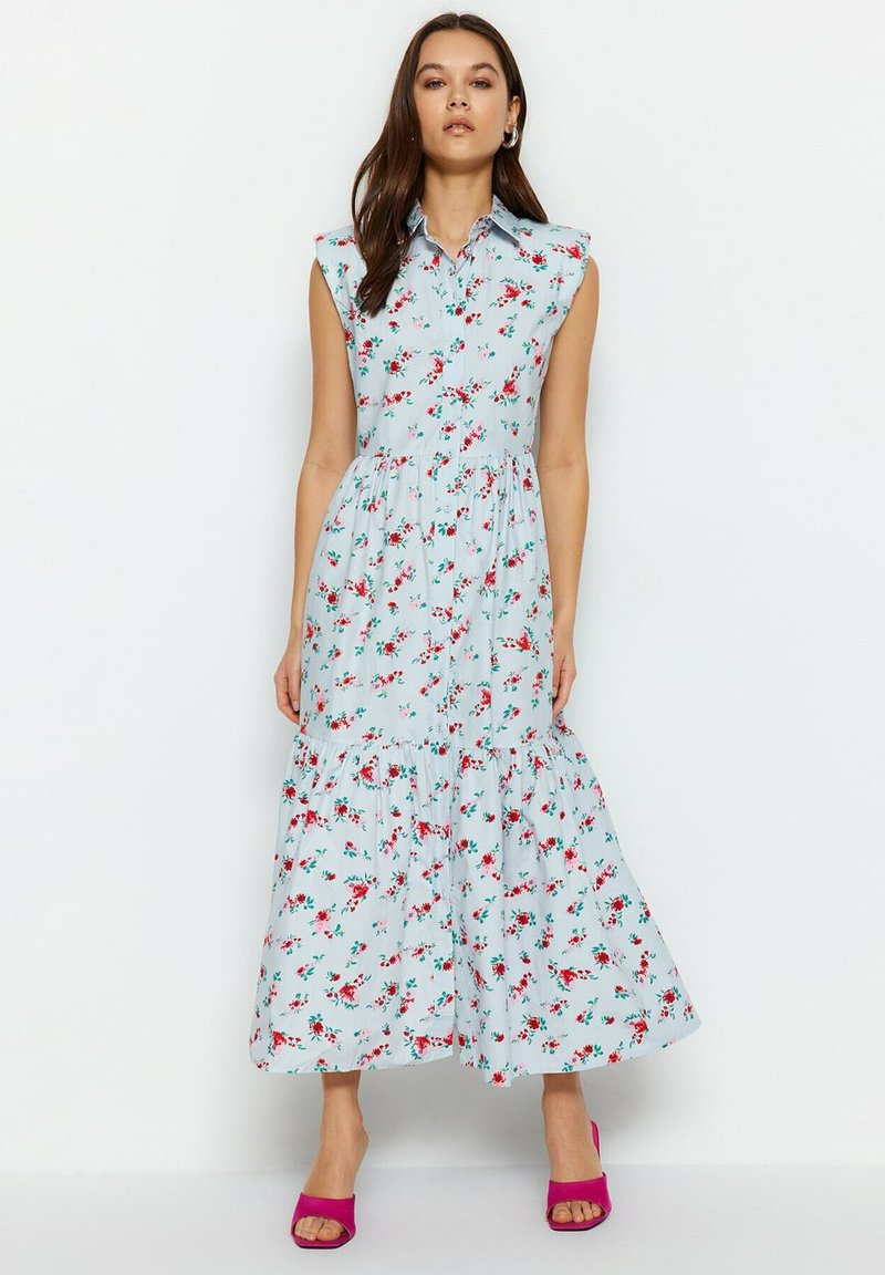 Trendyol Vestido largo - blue/azul - Zalando.es