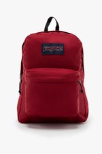 JanSport Reppu - red/tummanpunainen - Zalando.fi