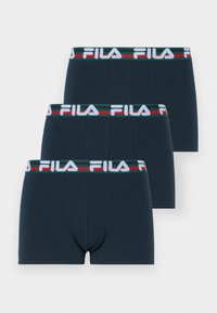 Fila 3 PACK - Pants - navy/dark blue - Zalando