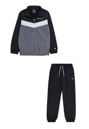 Champion TRACKSUITS FULL ZIP SUIT - Survêtement - black/noir - ZALANDO.FR