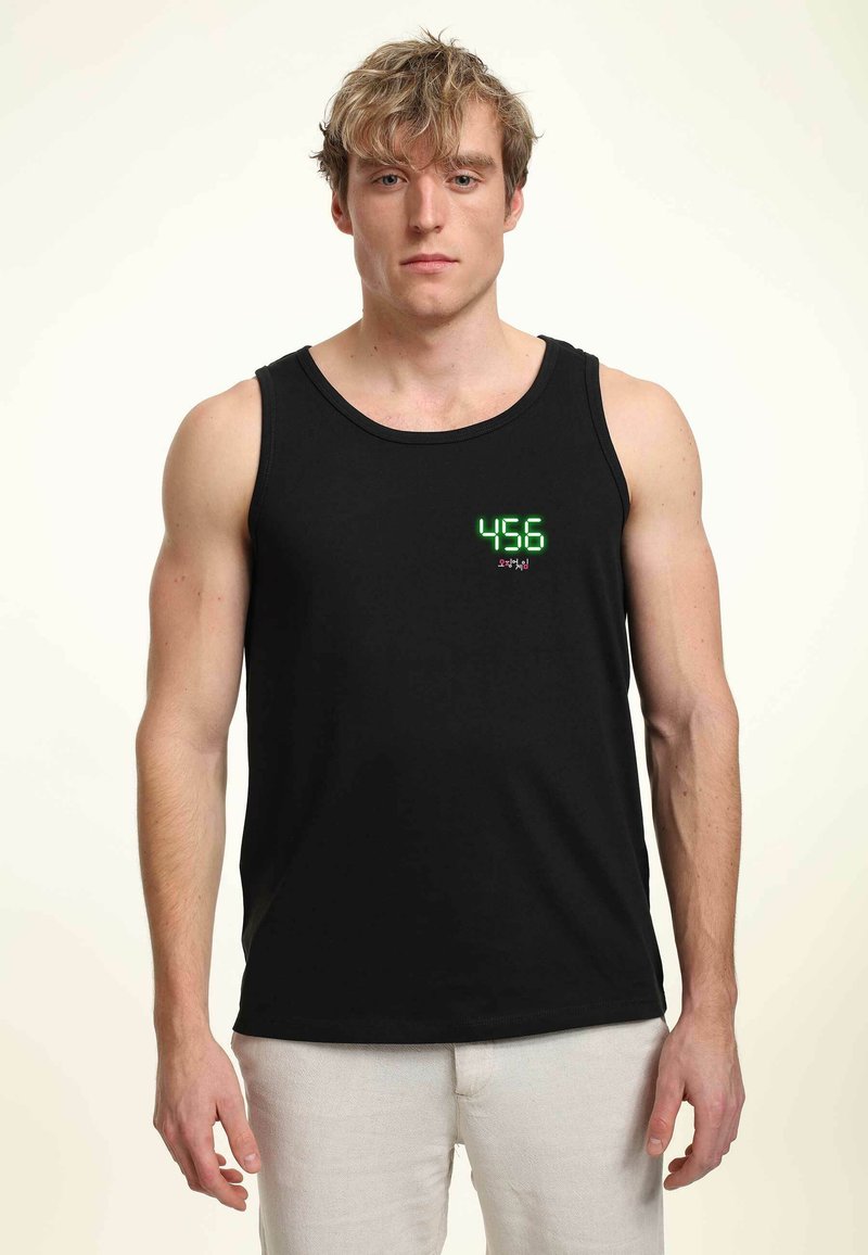 Henry Tiger SQUID GAME FOUR FIFTY SIX - Top - black/schwarz - Zalando.de