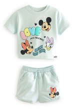 Next DISNEY SHORT CO-ORD SET - Shorts - blue mickey friends/blue - Zalando