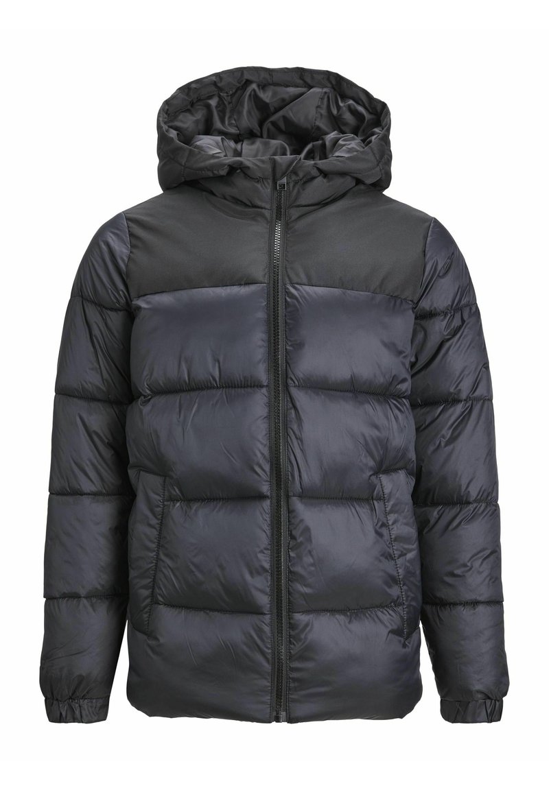 Jack & Jones Junior WATTIERTE - Winter jacket - black - Zalando.de