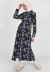 Modanisa MODEST-REFKA CASUAL - Shirt dress - black - Zalando.ie