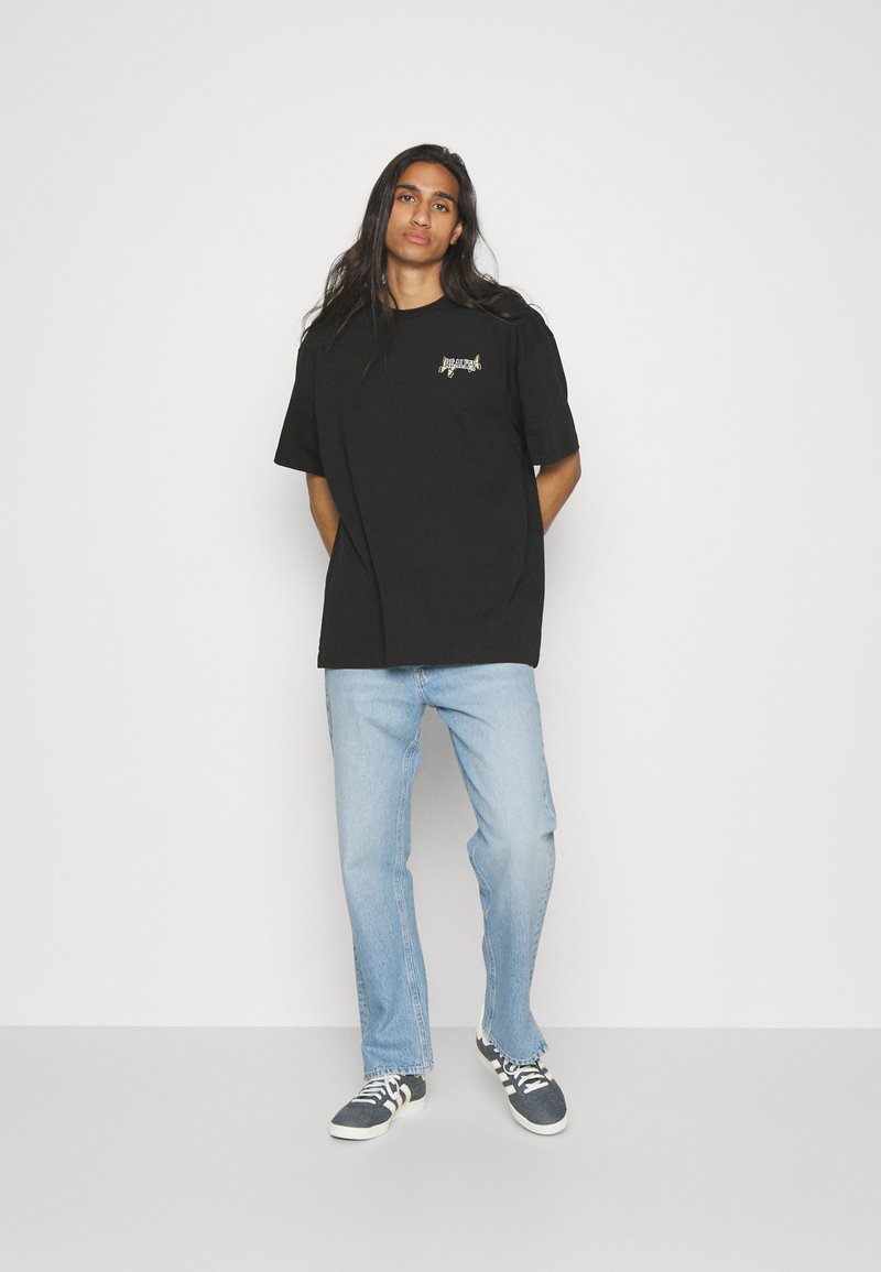 YOURTURN UNISEX - Print T-shirt - black - Zalando.co.uk