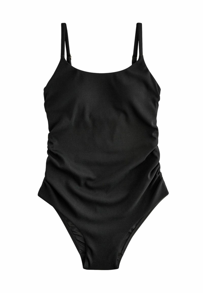 Next MATERNITY STANDARD - Jednodílné plavky - black textured/černá ...