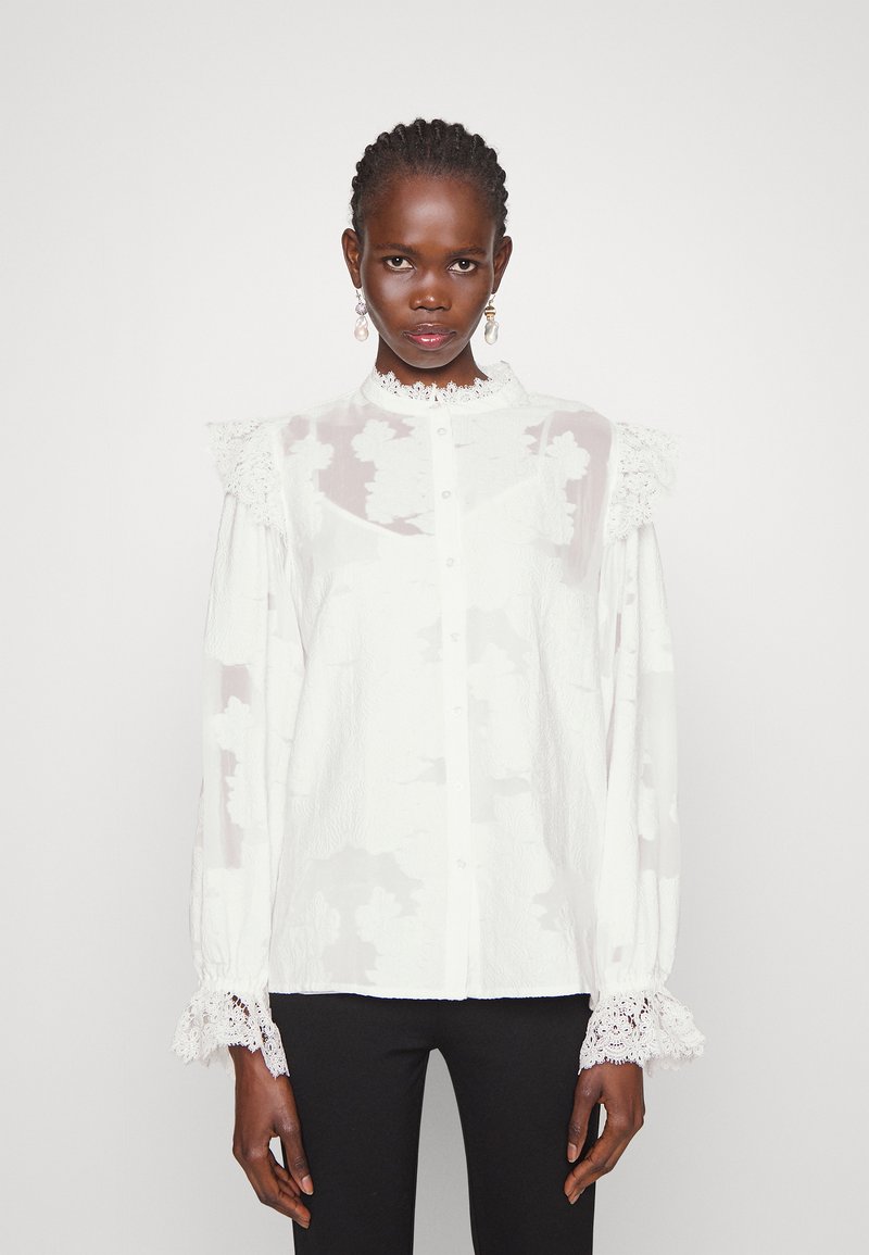 Bruuns Bazaar ANTHA CARO SHIRT - Blouse - white - Zalando.de