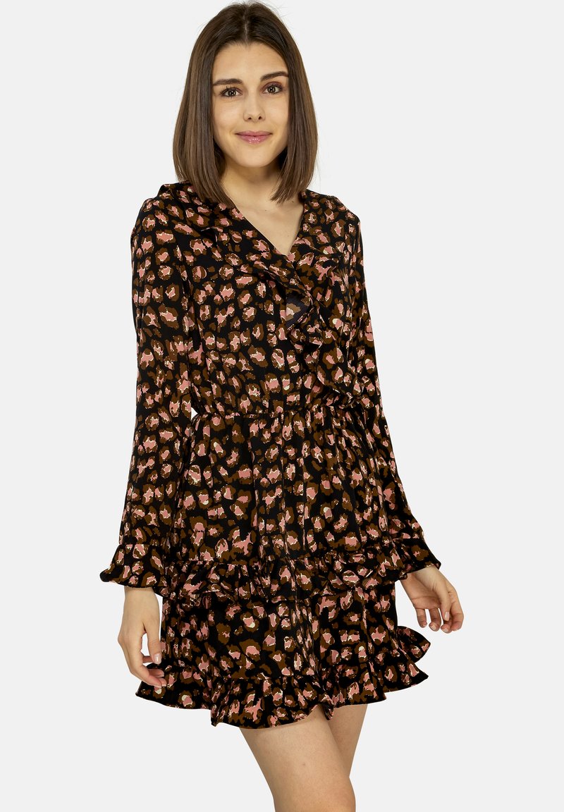 TOOche LEO - Day dress - schwarz braun/black - Zalando.de