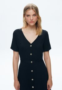adL TAPE DETAILED LONG - Jurk - black/zwart - Zalando.nl