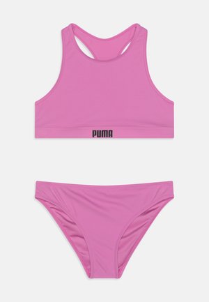 Puma SWIM GIRLS RACERBACK SWIMSUIT - Badedrakt - opera mauve/rosa ...
