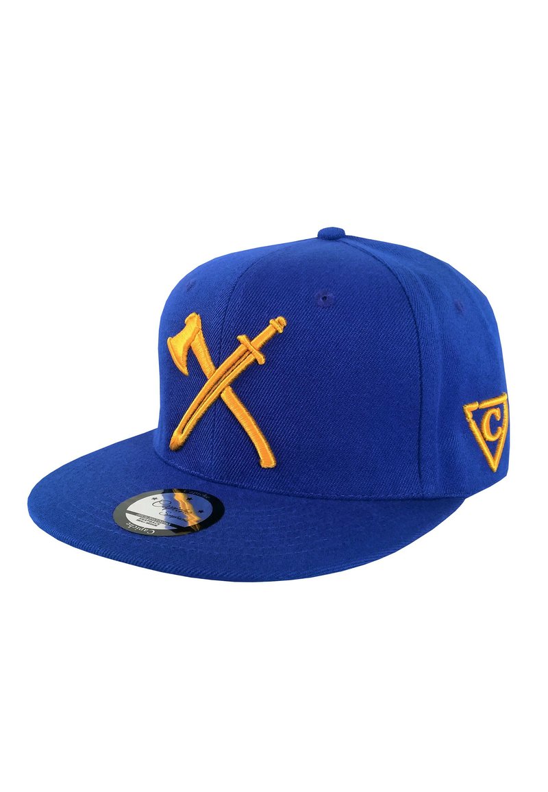 Capiche BASEBALL - Cap - blue gold blue/blau - Zalando.de