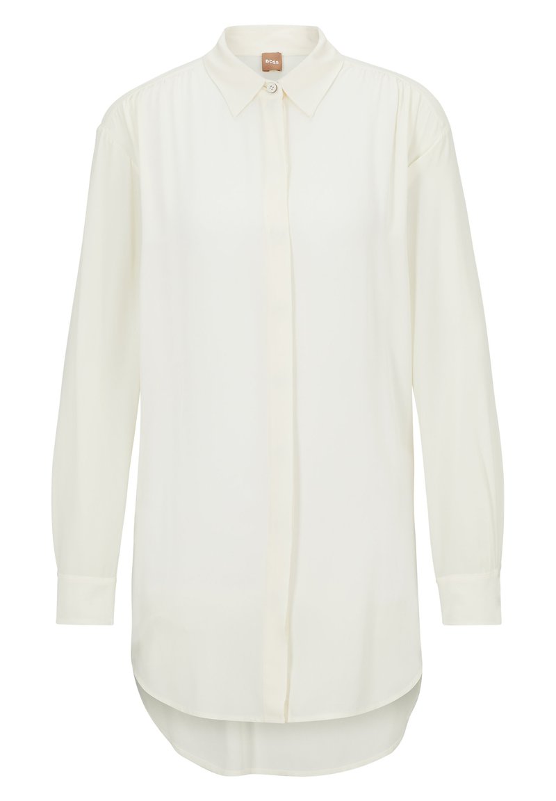 BOSS BENIKA - Blouse - open white/off-white - Zalando.co.uk