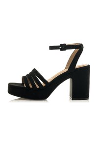 mtng High heeled sandals - black - Zalando