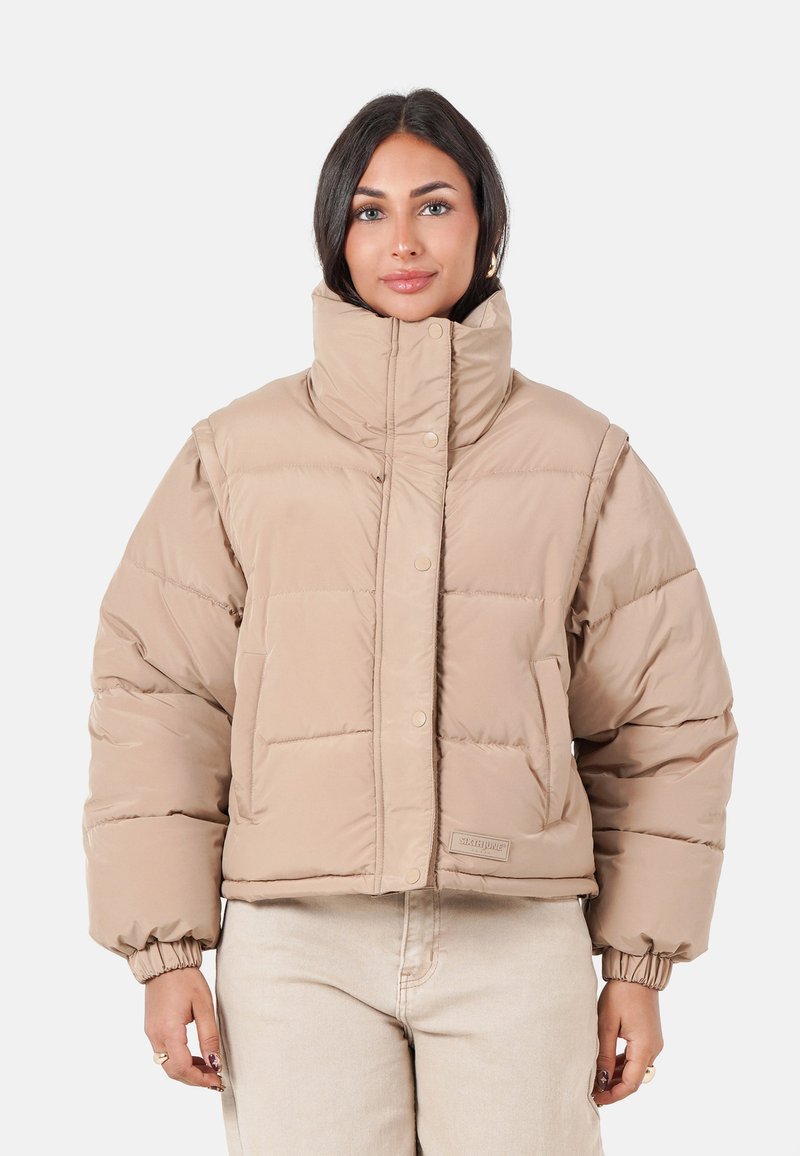 Sixth June REMOVABLE - Vinterjacka - beige - Zalando.se