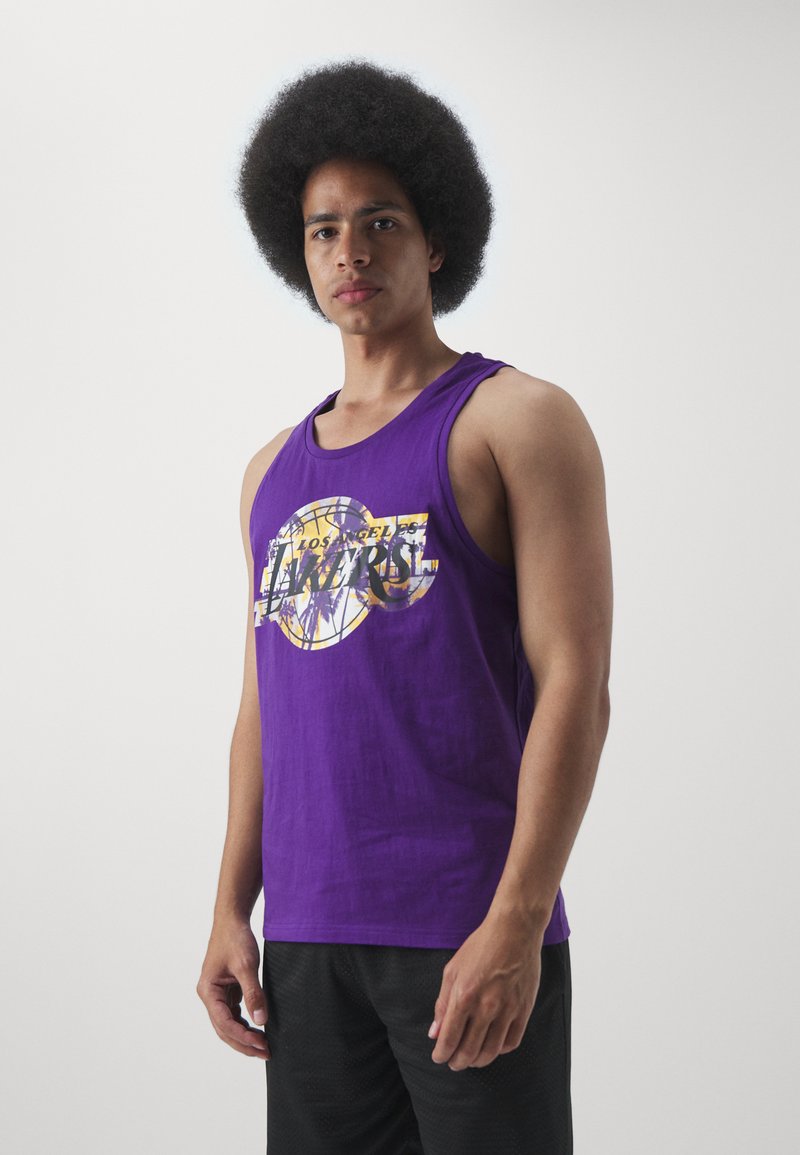 New Era NBA LOS ANGELES LAKERS PALM TREE TANK - Echipament cluburi ...