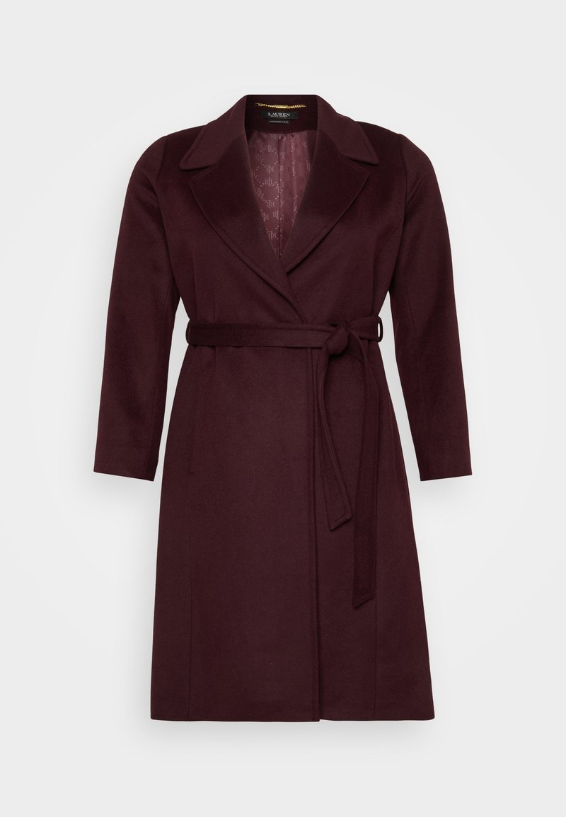 Lauren Ralph Lauren Woman LINED COAT - Cappotto classico - pinot noir ...