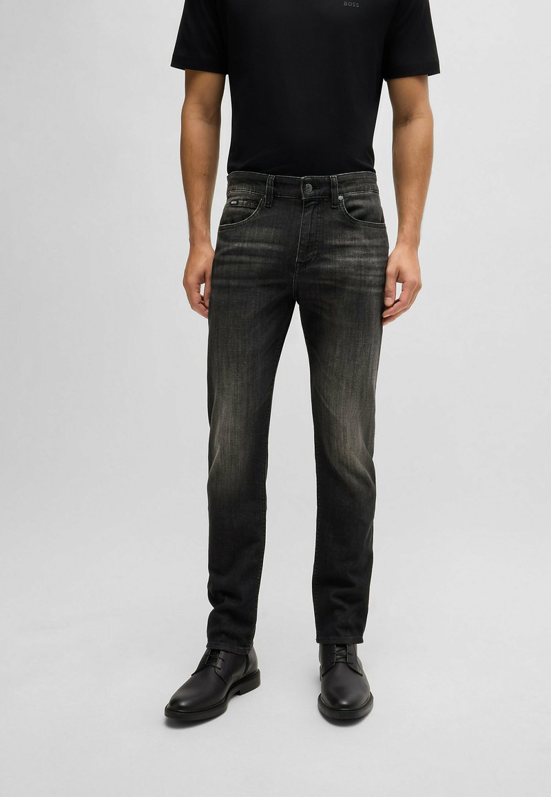 BOSS DELAWARE - Slim fit jeans - charcoal nine/black denim - Zalando.ie