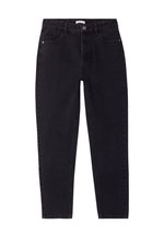 Cache Cache MOM MIT HOHER TAILLE - Jeans baggy - denim noir/blu scuro ...