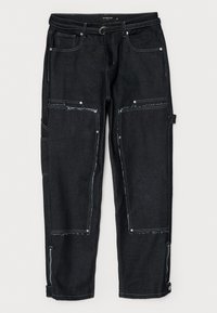 Don't Waste Culture KAJAL UNISEX - Blugi loose fit - raw denim dark ...