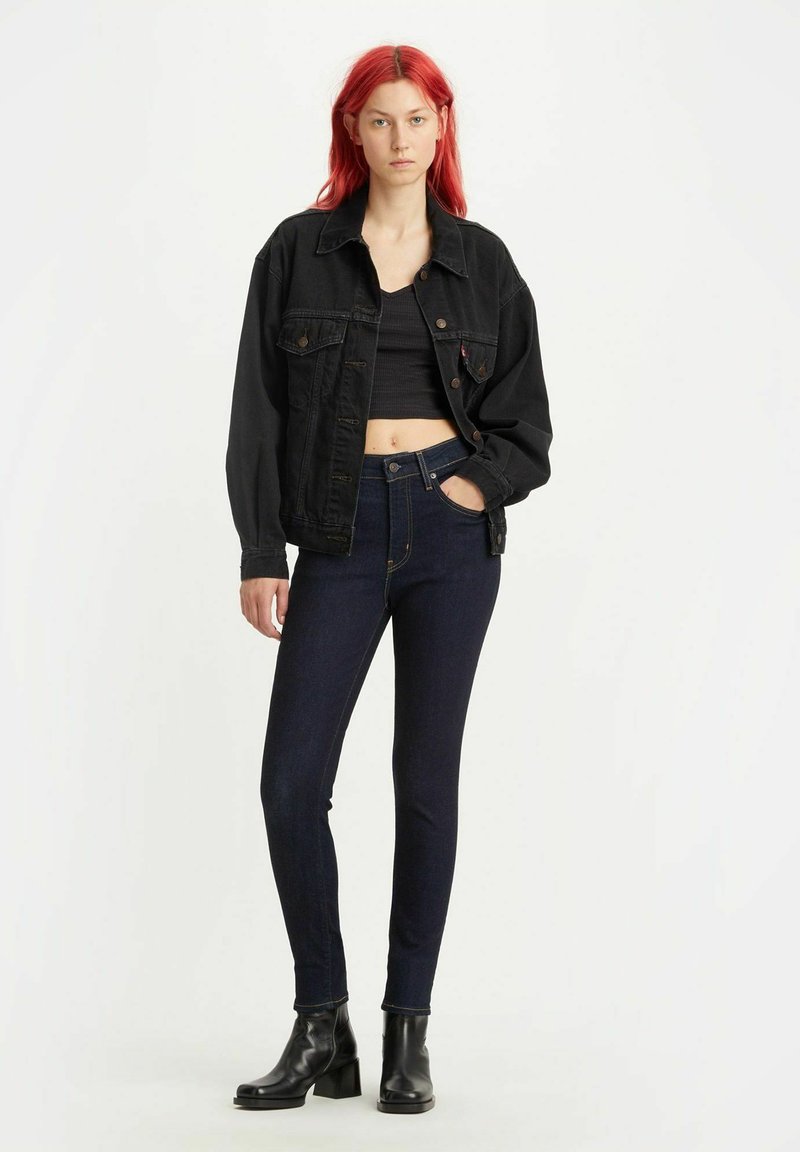 Levi's® 721™ HIGH RISE SKINNY - Jeans Skinny Fit - dark indigo rinse ...
