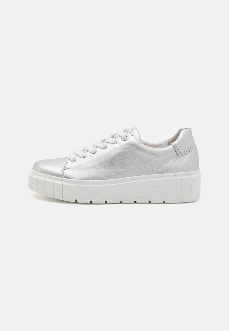 Gabor Comfort Sneaker low - silber/silberfarben - Zalando.at