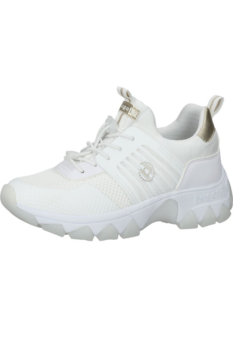 bugatti Sneaker low - white / gold/weiß - Zalando.ch