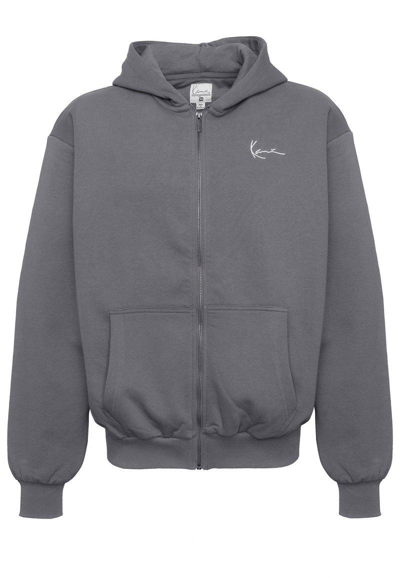 Karl Kani CHEST SIGNATURE ESSENTIAL ZIP HOODIE UNISEX - Bluza rozpinana ...