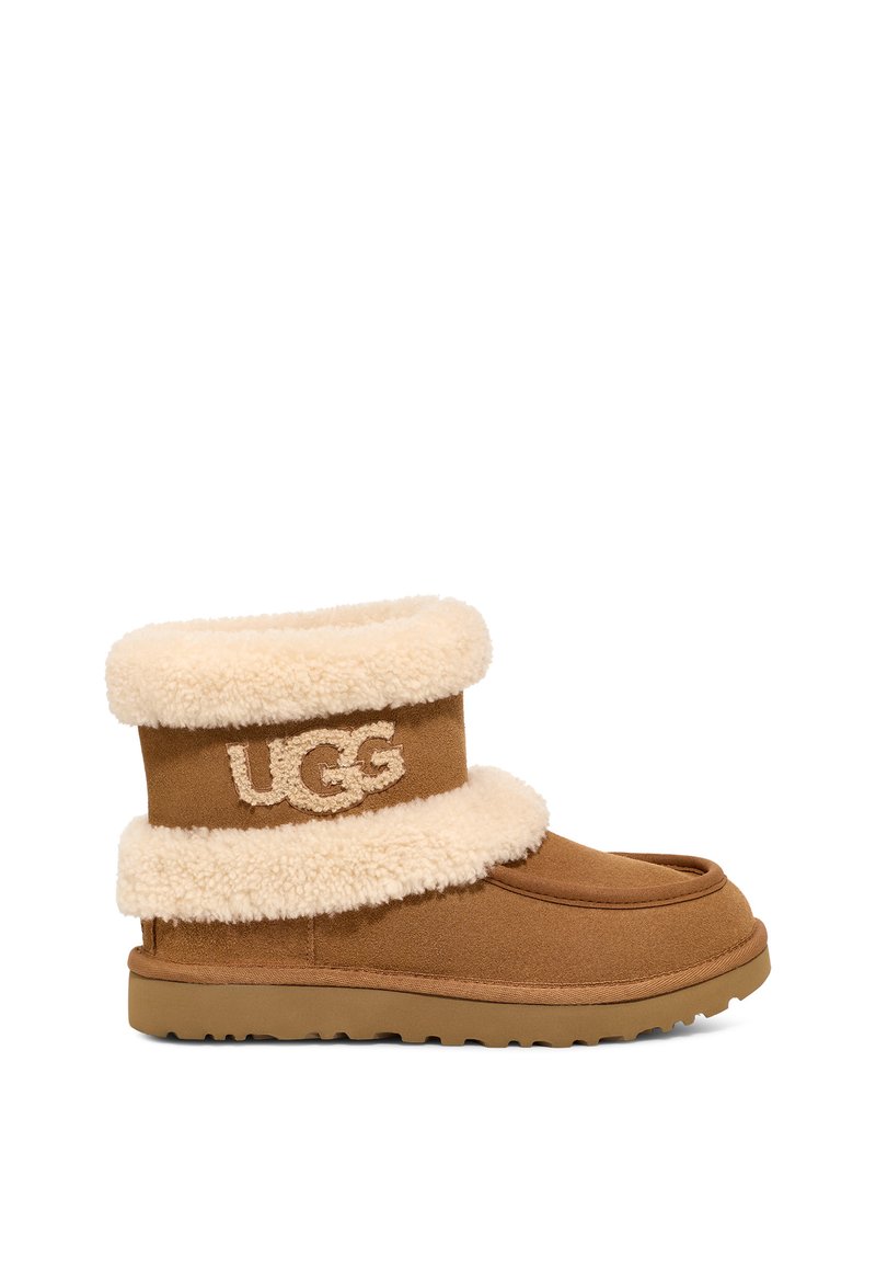 UGG ULTRA MINI FLUFF - Talvesaapad - chestnut/konjakitooni - Zalando.ee
