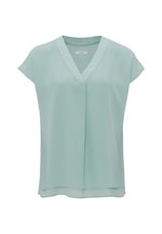 Opus KURZARM FELISO - Blouse - aloe green/mint - Zalando