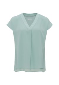 Opus KURZARM FELISO - T-Shirt basic - aloe green/mint - Zalando.de