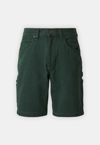 Billabong BAD DOG WORKWEAR - Short en jean - green overdye/vert foncé ...
