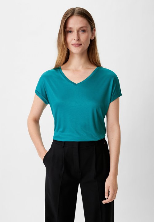 comma T-Shirt basic - helles türkis/mint - Zalando.ch