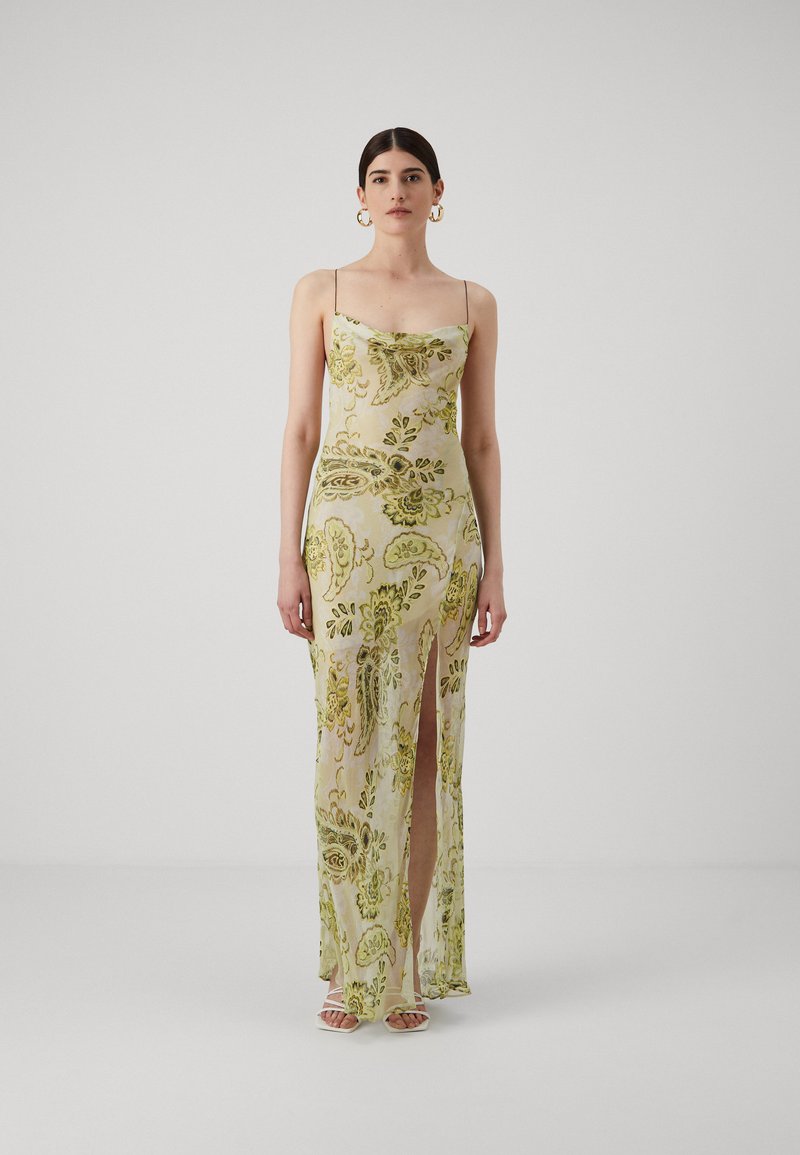 Bec + Bridge LYLOU DRESS - Maxi dress - lemon/light green - Zalando