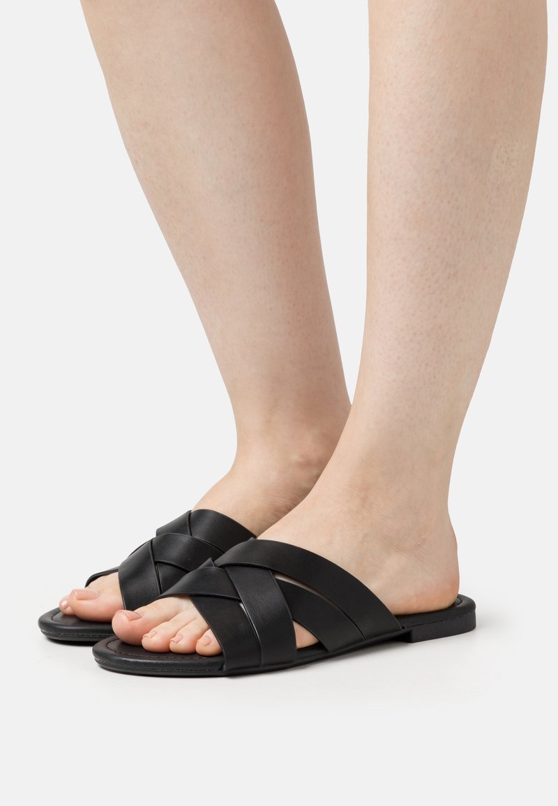 Rubi Shoes by Cotton On CICI CROSS OVER - Mules - black/black - Zalando ...