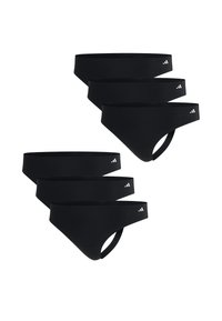 adidas Sportswear 6-PACK - String - black/noir chiné - ZALANDO.FR