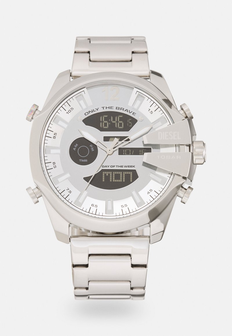 Diesel Digital watch - silver-coloured - Zalando.co.uk