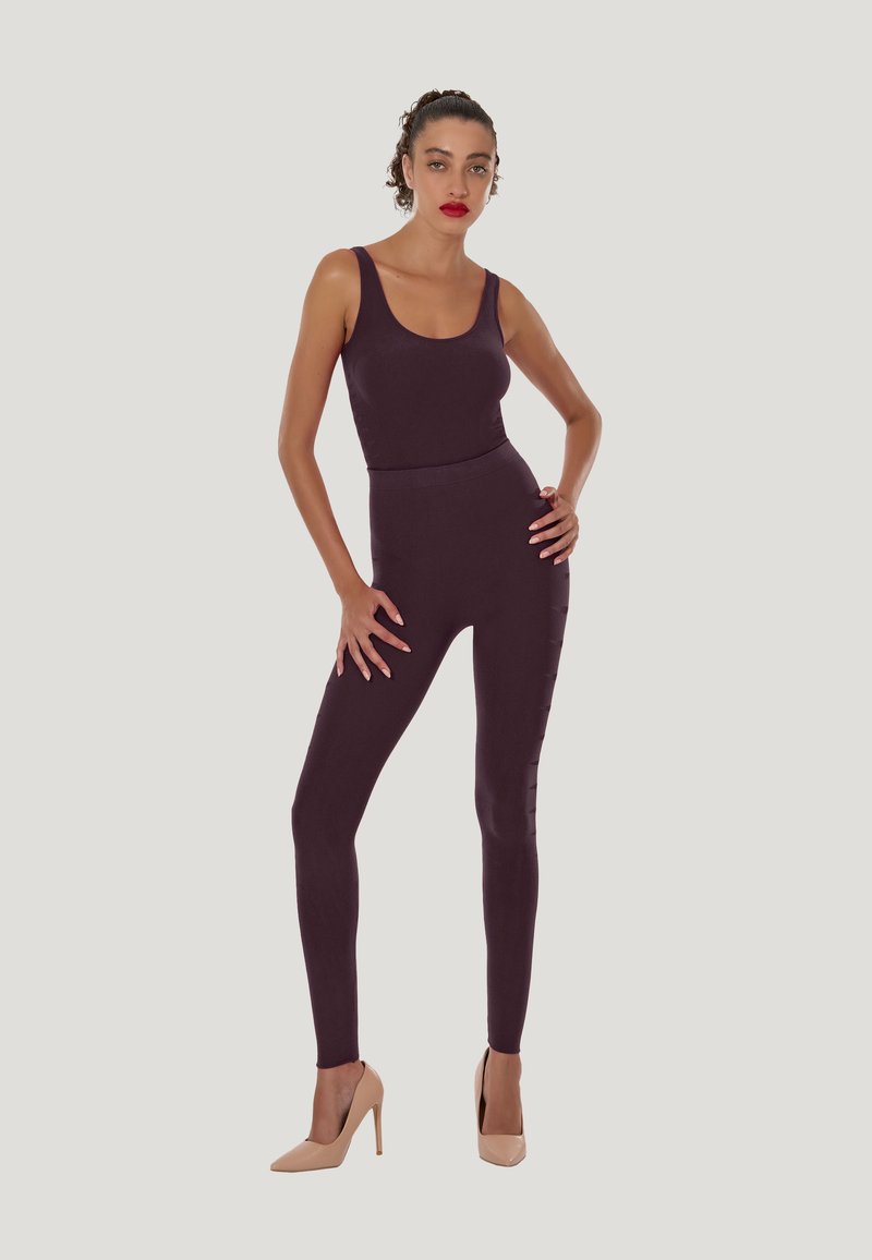 Wolford STRING SLASH - Body - wild plum/purple - Zalando