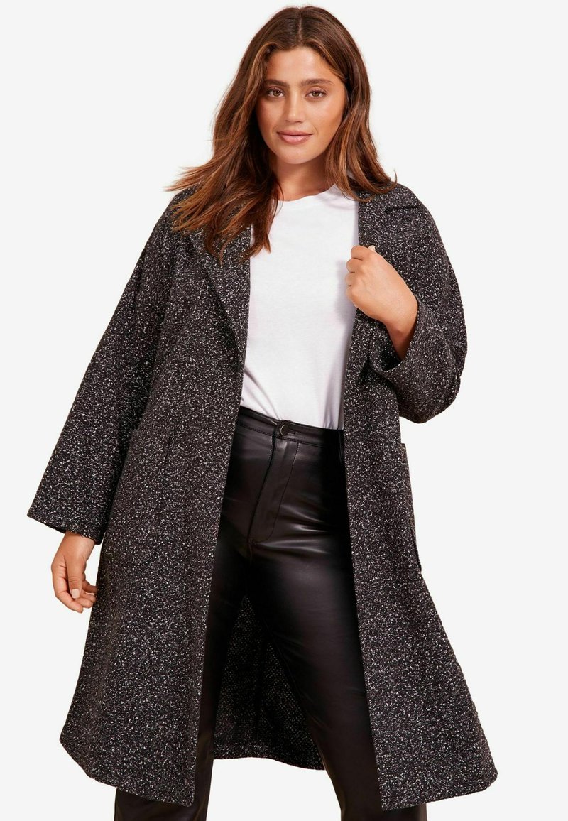 Friends Like These LONGLINE - Kort kappa / rock - black/svart - Zalando.se