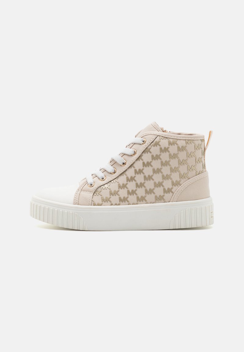 Michael Kors Kids SKATE SPLIT - High-top trainers - vanilla/beige ...