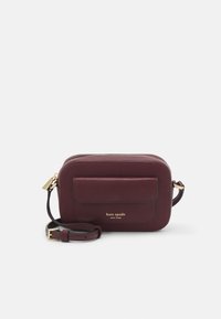 kate spade new york AVA PEBBLED CROSSBODY - Umhängetasche - cordovan ...