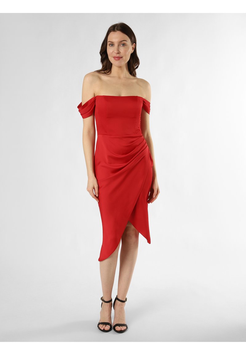 Marie Lund Cocktailkleid/festliches Kleid - rot/blau - Zalando.at