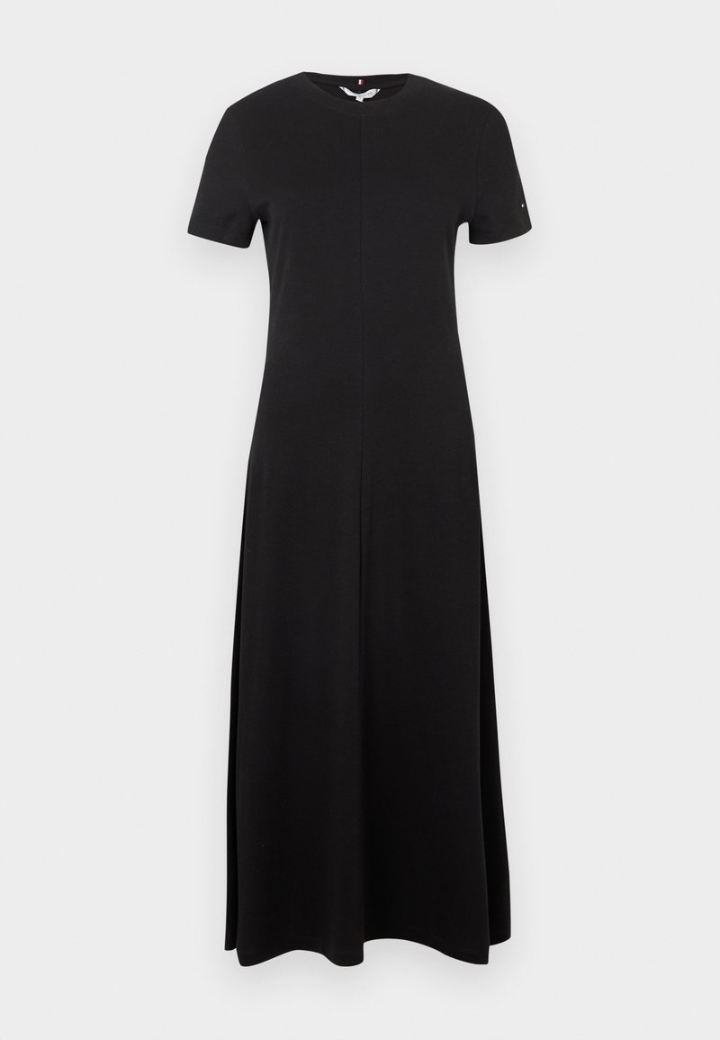 Tommy Hilfiger INTERLOCK KNIT MIDI FIT AND FLARE DRESS - Jersey dress ...