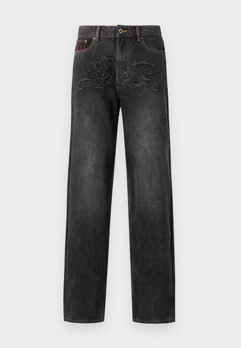Icecream DISTRESSED RUNNING DOG - Jeans relaxed fit - washed black ...