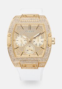 Guess ZALANDO EXCLUSIVE PHOENIX - Ceas - white/gold-coloured/crystal ...