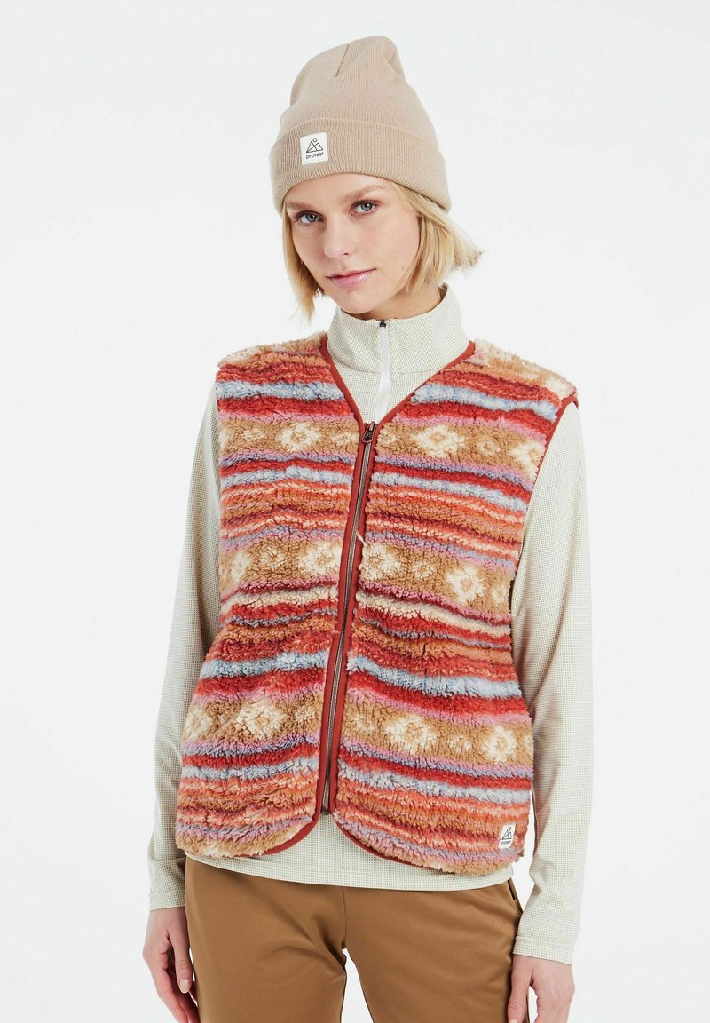 Protest PRTTOMAMU - Weste - uluru rust/rot - Zalando.de