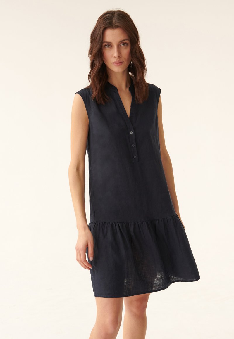 TATUUM SENCO - Blusenkleid - navy blue/dunkelblau - Zalando.de