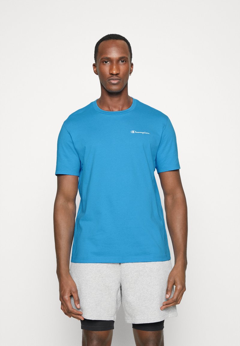 Champion CREWNECK - T-Shirt basic - blue/blau - Zalando.at