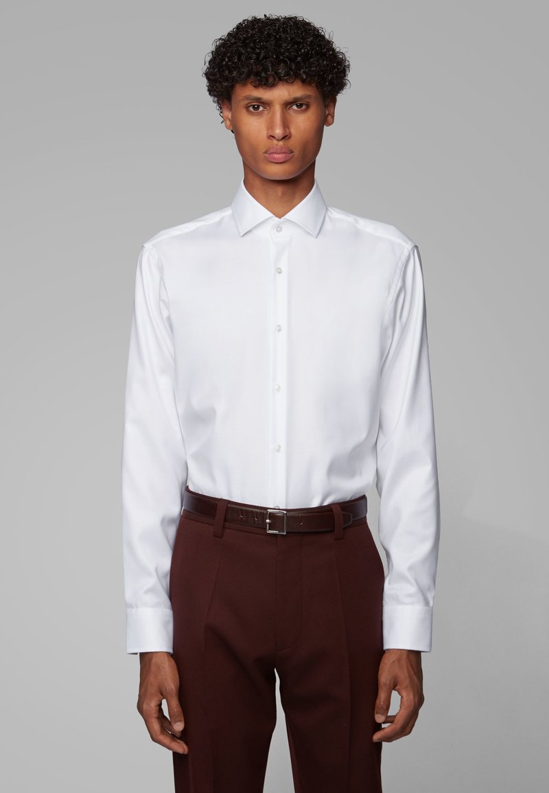 BOSS GORDON - Formal shirt - white - Zalando.de
