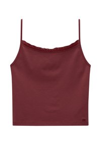 PULL&BEAR STRAPPY - Top - bordeaux - Zalando.ch
