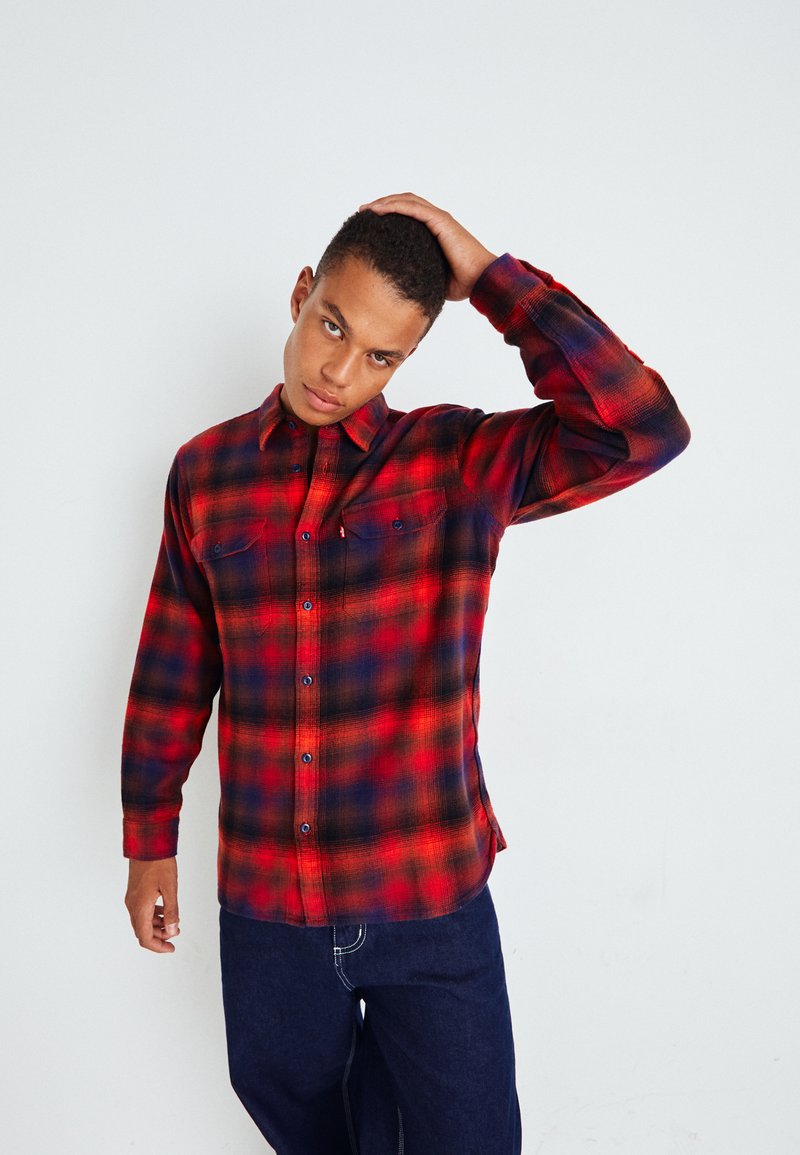 Levi's® JACKSON - Koszula/czerwony - Zalando.pl